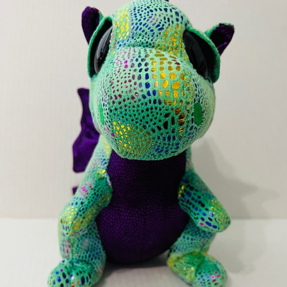 Ty | Toys | Ty Beanie Boos Cinder Dragon Plush | Poshmark